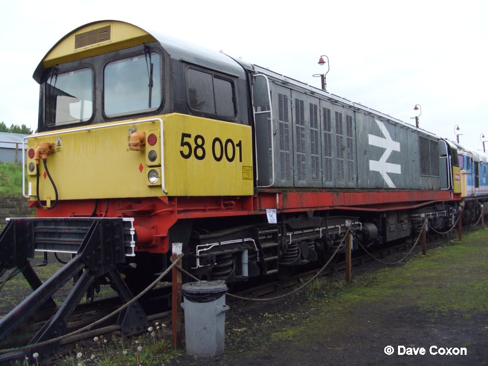 Class 58 locomotives